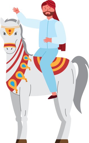Indian Riding Horse Vector Images (over 320)
