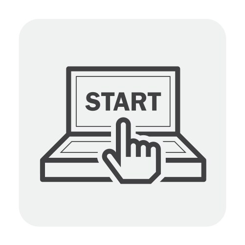 Artificial intelligence icon Royalty Free Vector Image