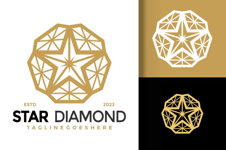Set of green diamond Royalty Free Vector Image