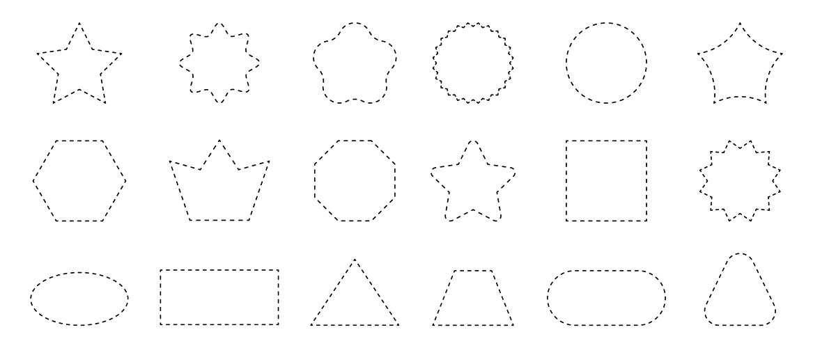 Trace the Dotted Lines Vector Images (over 6,600)
