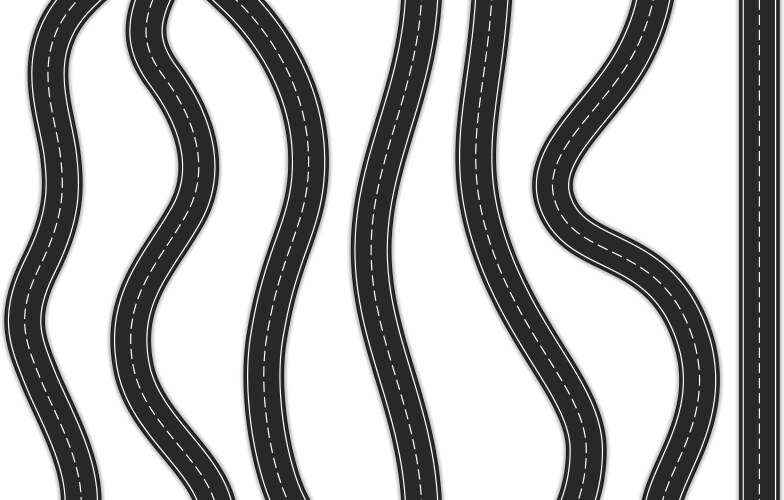 Roads Royalty Free Vector Image - VectorStock