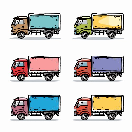 Cartoon Trucks Vector Images (over 40,000)