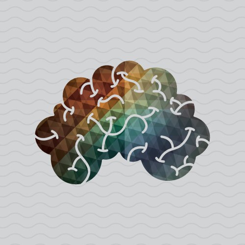 Thought concept design Royalty Free Vector Image