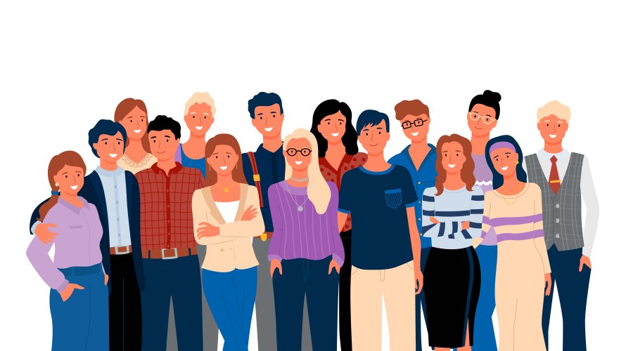 Business people group Royalty Free Vector Image