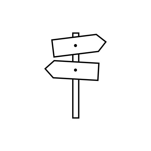 Signpost Outline Vector Images (over 13,000)
