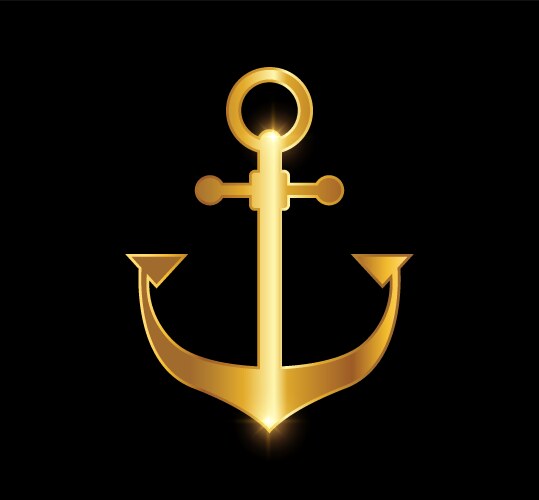 Golden test tube logo icon Royalty Free Vector Image