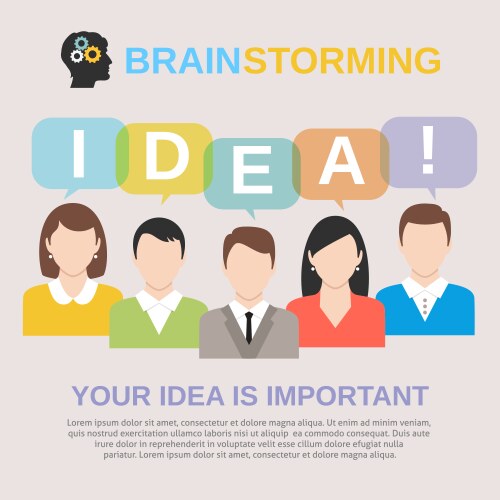 Brainstorming Vector Images (over 130,000)