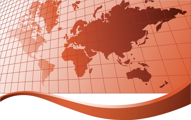 World map countries Royalty Free Vector Image - VectorStock