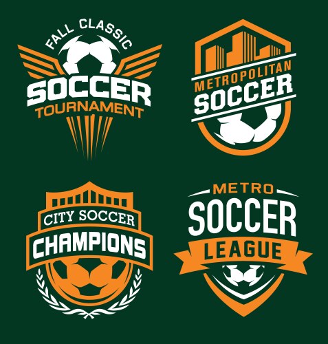 Sports emblem graphics Royalty Free Vector Image