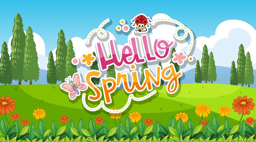 Pond scene Royalty Free Vector Image - VectorStock