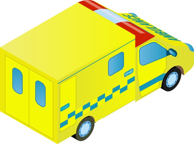 Ambulance Yellow Vector Images (over 5,600)
