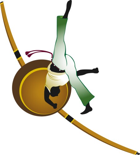 Capoeira Royalty Free Vector Image - VectorStock