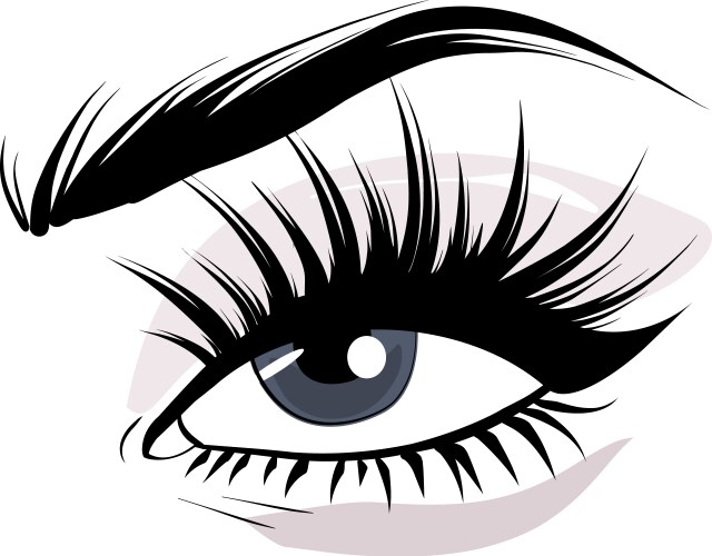 Eyelashes Cartoon Vector Images (over 6,900)