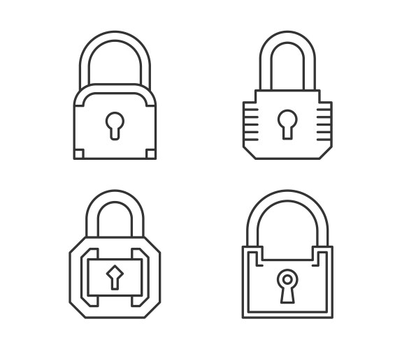 Time line icons Royalty Free Vector Image - VectorStock