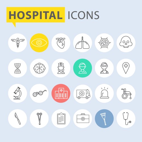 Medical colored icons 3 Royalty Free Vector Image