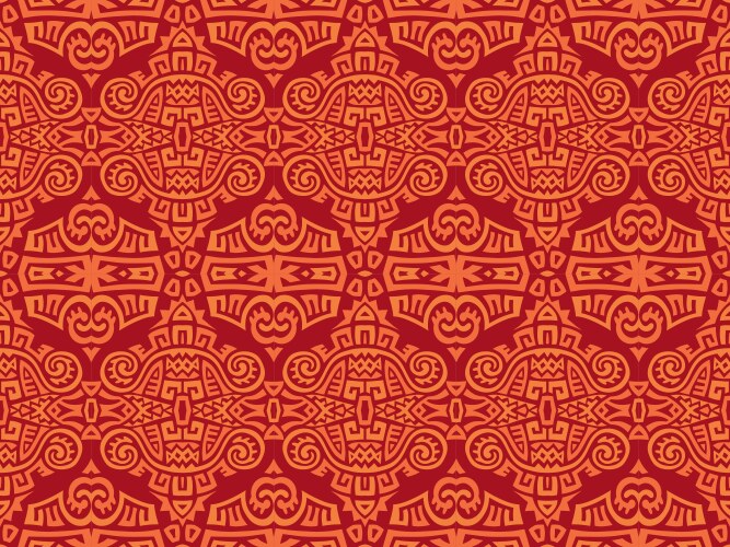 Creative seamless pattern Royalty Free Vector Image