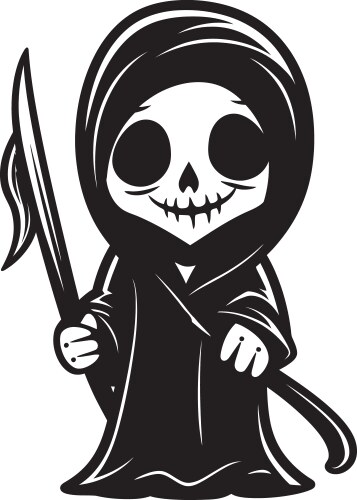 Lovable lurker charming cartoon ripper petite Vector Image