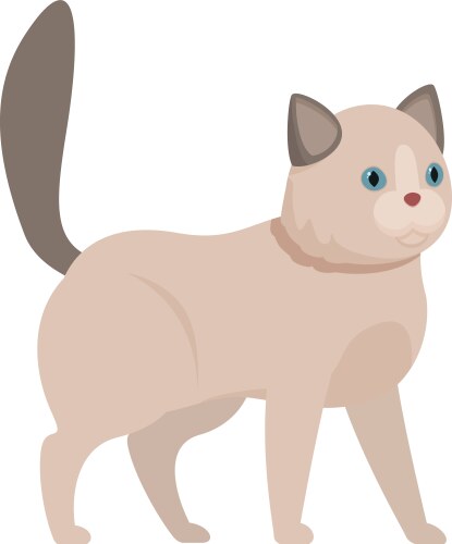 Cartoon Cat Side View Vector Images (over 510)