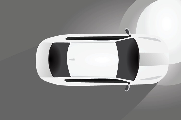 Car Birds Eye View Vector Images (76)