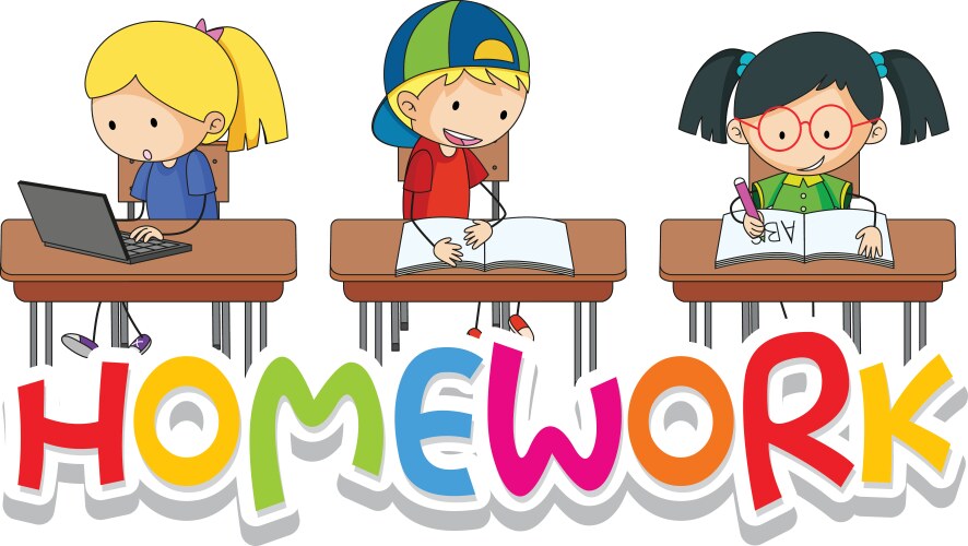 Cartoon Homework Vector Images (over 34,000)
