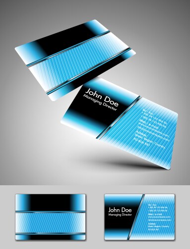 Business cards Royalty Free Vector Image - VectorStock