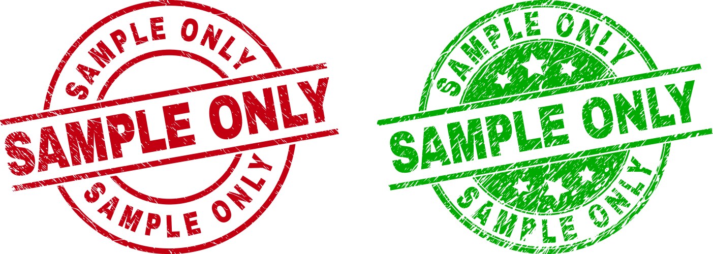 Sample Only Stamp Vector Images (over 120)