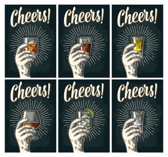 Cheers Hand Vector Images (over 180,000)