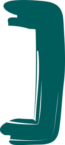 Hand drawn brush stroke Royalty Free Vector Image