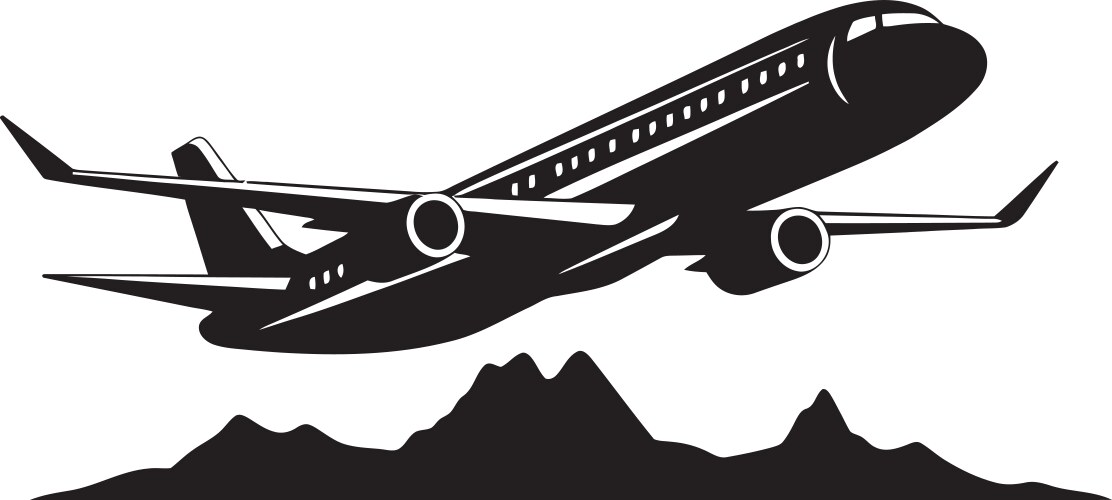 Jetplane routes navigating the world Royalty Free Vector