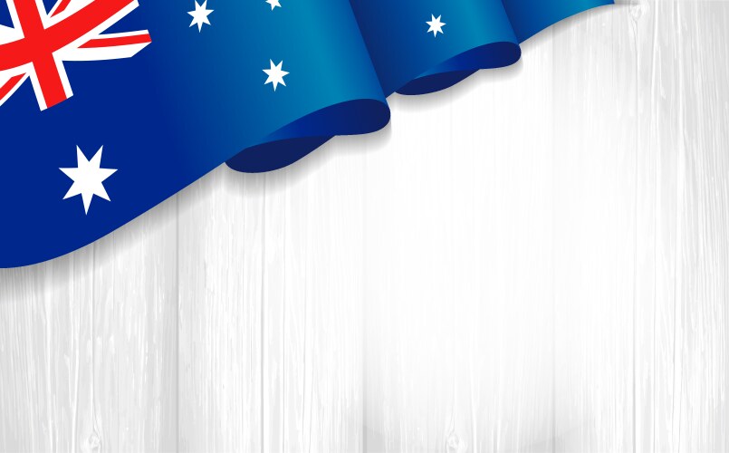 Australian Flag Waving Vector Images (over 950)