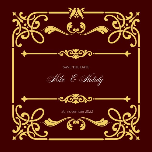 Wedding Border Vector Images (over 190,000)