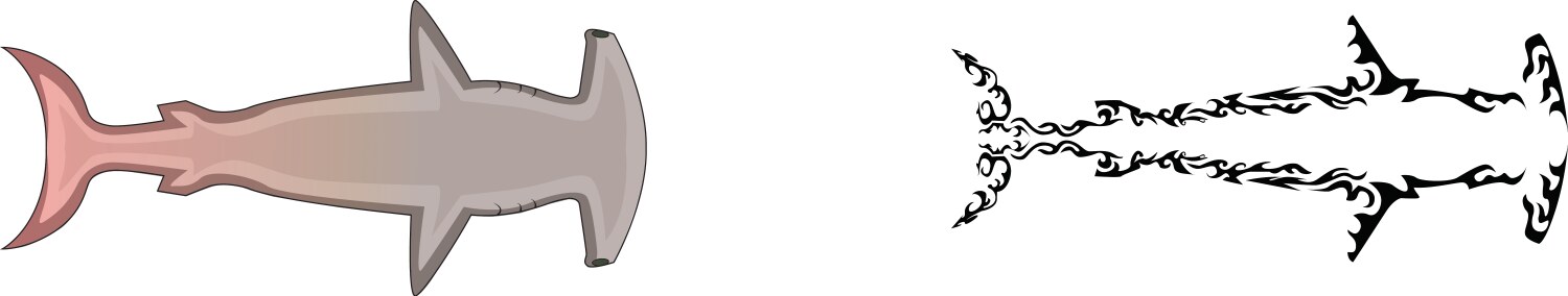 Hammerhead logo Royalty Free Vector Image - VectorStock