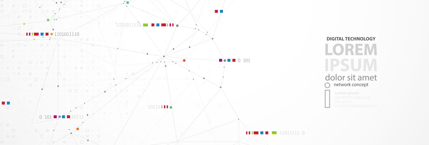 Wireframe background with plexus effect Royalty Free Vector