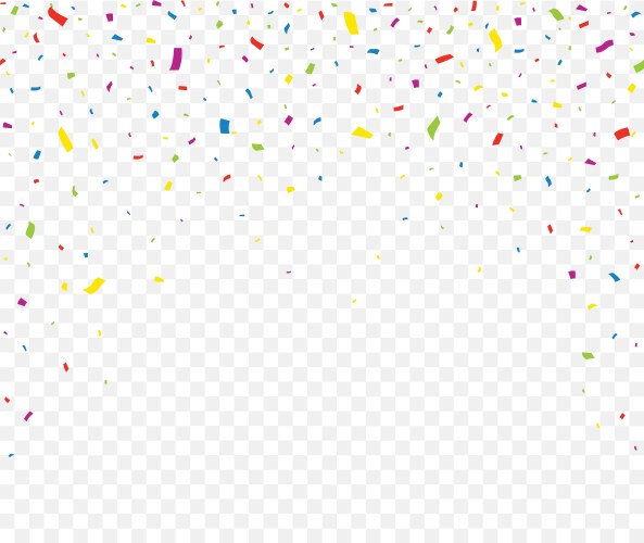 Confetti and Streamers Transparent Background Vector Images (over 1,800)