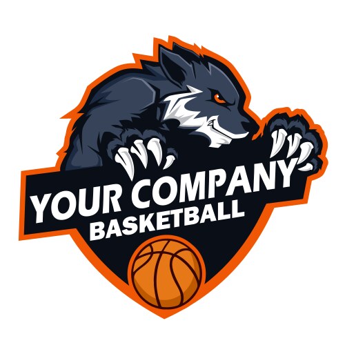 Wolf Basketball Logo Vector Images (over 510)