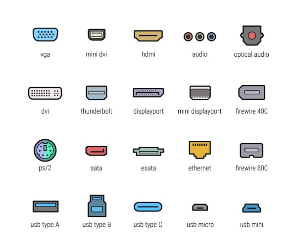 Displayport Vector Images (over 250)