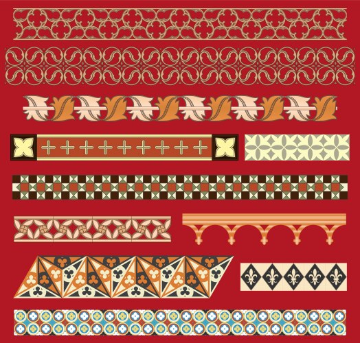 Medieval Border Vector Images (over 10,000)