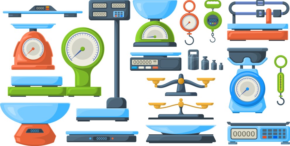 Weighing Scale Cartoon Vector Images (over 2,000)
