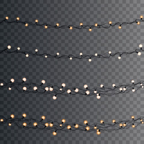 String Lights Transparent Background Vector Images (over 5,500)