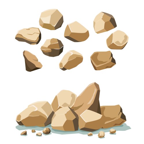 Rocks Vector Images & Graphics for Commercial Use | VectorStock