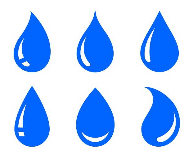 Blue Water Drop Vector Images (over 79,000)