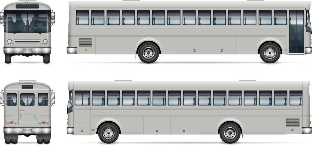 Bus Side View Vector Images (over 2,900)
