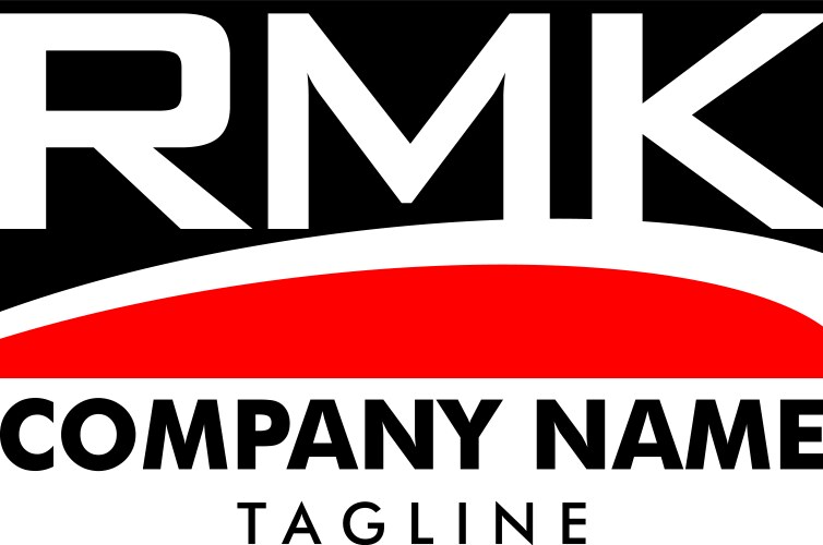 M letter colorful logo Royalty Free Vector Image