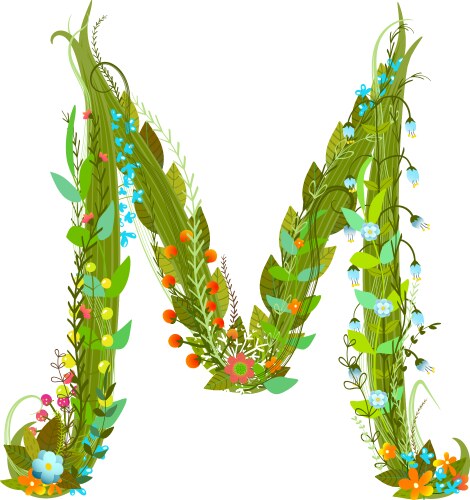 Letter M Calligraphy Vector Images (over 6,400)