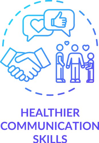Communication in sign language icon doodle Vector Image