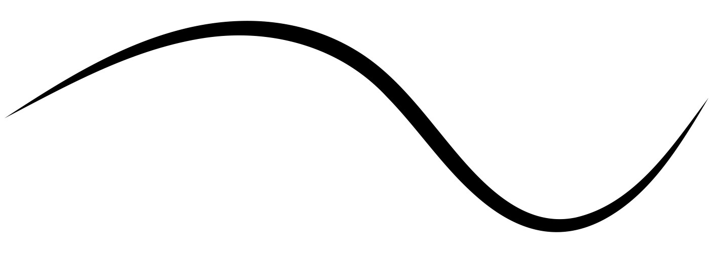 Arabic curve decorative line glare for islamic Vector Image