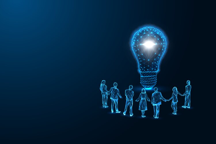 Innovation productivity and progress symbols Vector Image