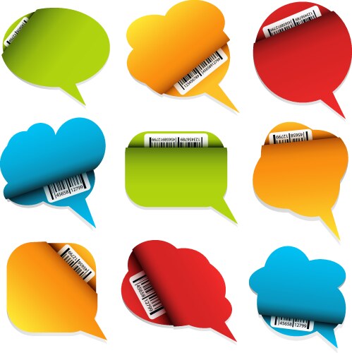 Stickers Royalty Free Vector Image - VectorStock