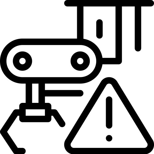 Defect detecting in a manufacturing machine Vector Image