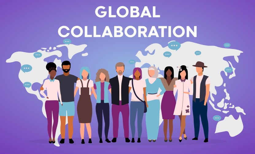 Collaboration Poster Vector Images (over 1,500)